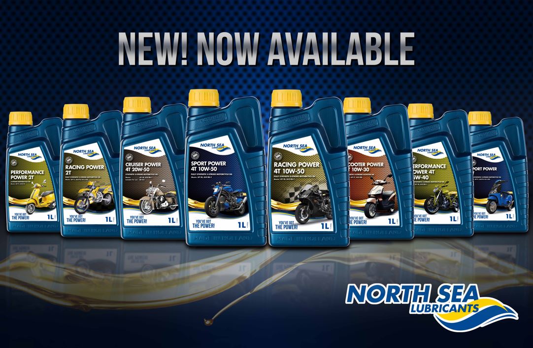 Motorcycle range - a brand new product line! - North Sea Lubricants