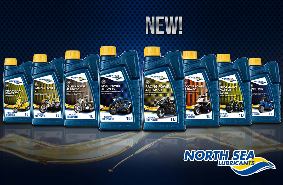 Motorcycle range - a brand new product line! - North Sea Lubricants