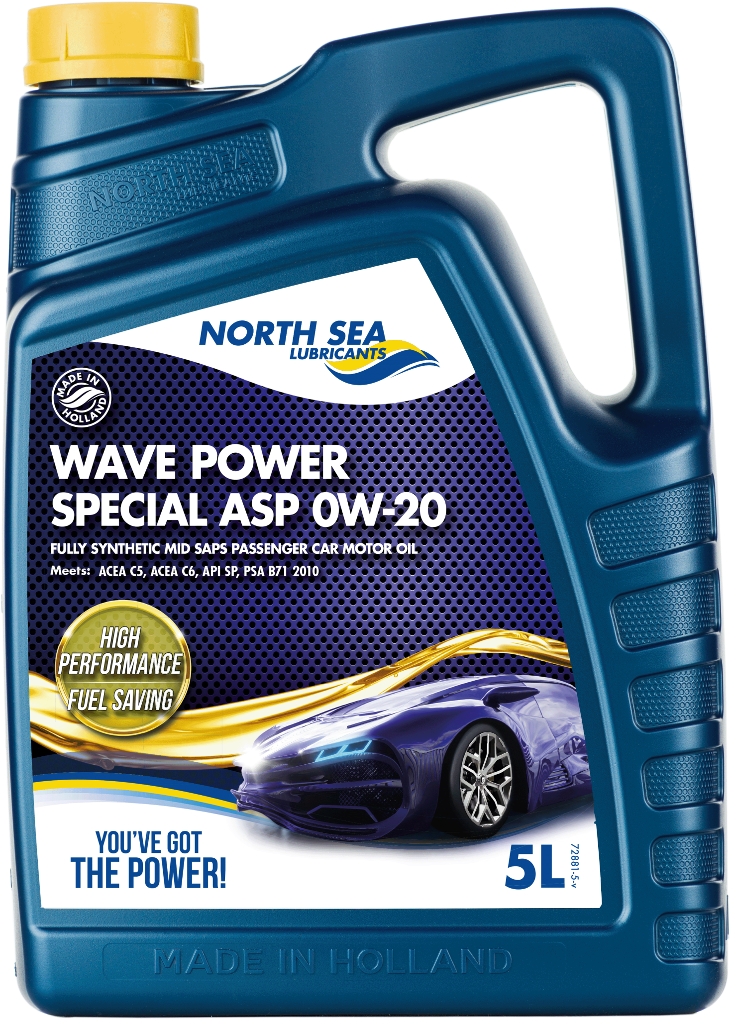 WAVE POWER SPECIAL ASP 0W-20 - North Sea Lubricants